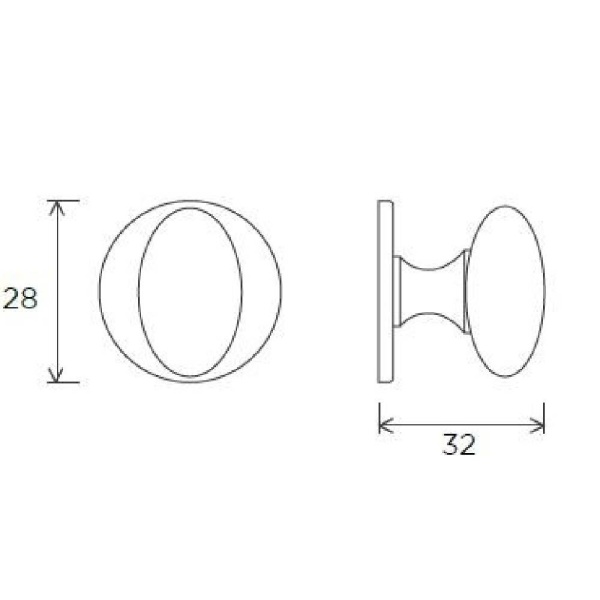 ROUND Knobs - Handle Heaven