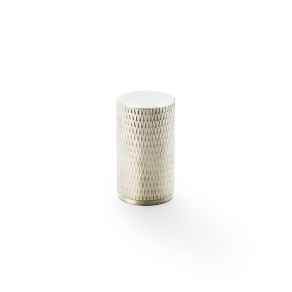 BRUNEL DIAMOND KNURLED KNOB Cupboard Handle - 2 sizes - Large or Small ...