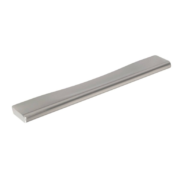 CHEADLE BLOCK PULL Cupboard Handle - 2 sizes - BRUSHED S/STEEL EFFECT ...