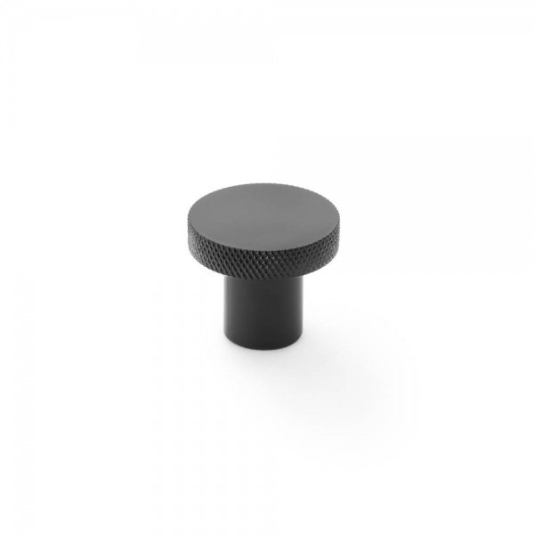 HANOVER KNURLED KNOB Cupboard Handle - 2 diameter sizes - 3 finishes ...