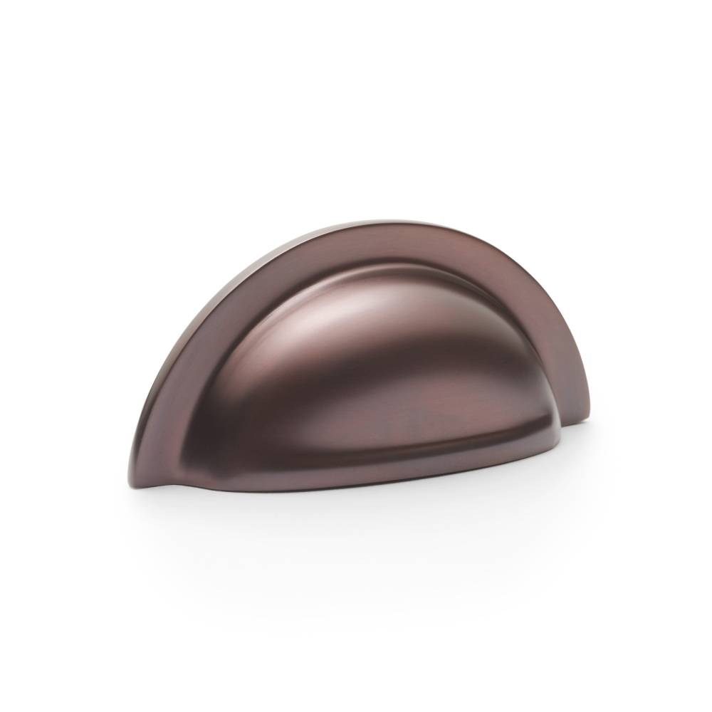 BARDOM RIDGED CUP Cupboard Handle - 76mm h/c size - 8 finishes (AW903 ...