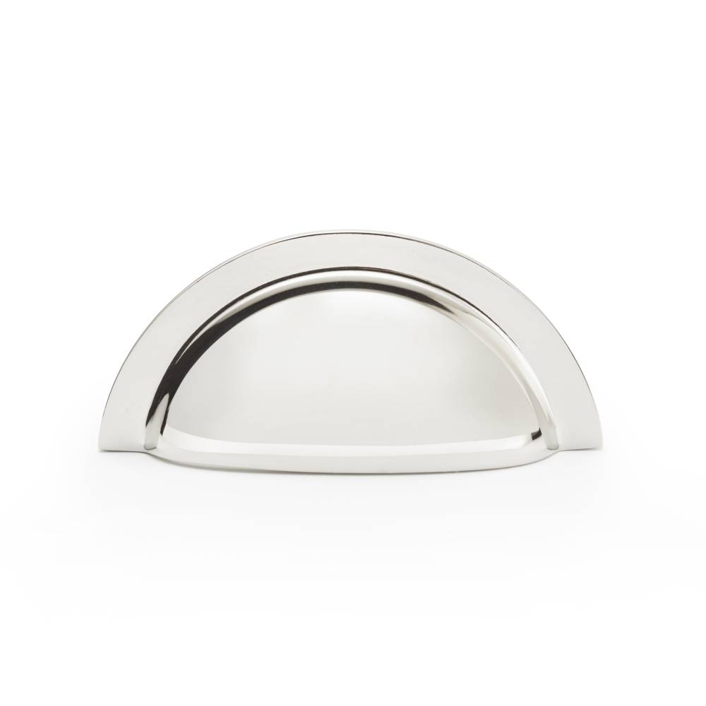 BARDOM RIDGED CUP Cupboard Handle - 76mm h/c size - 8 finishes (AW903 ...