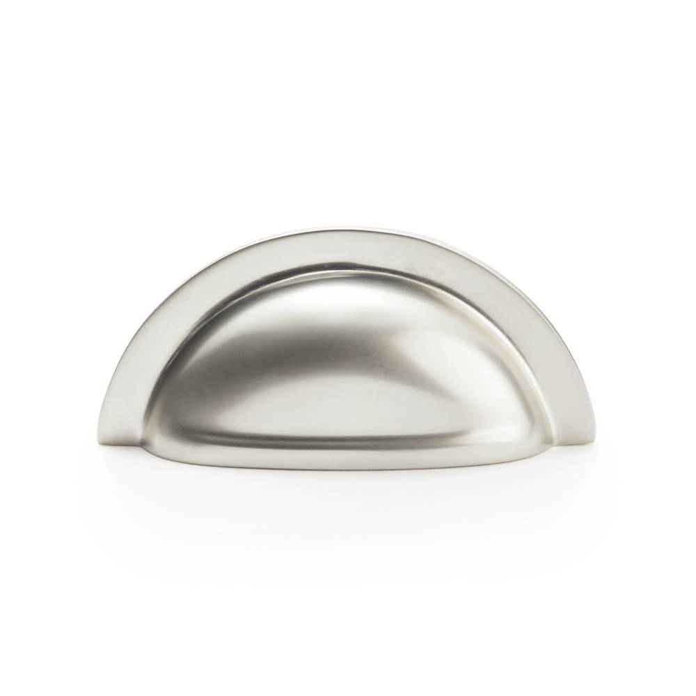 BARDOM RIDGED CUP Cupboard Handle - 76mm h/c size - 8 finishes (AW903 ...