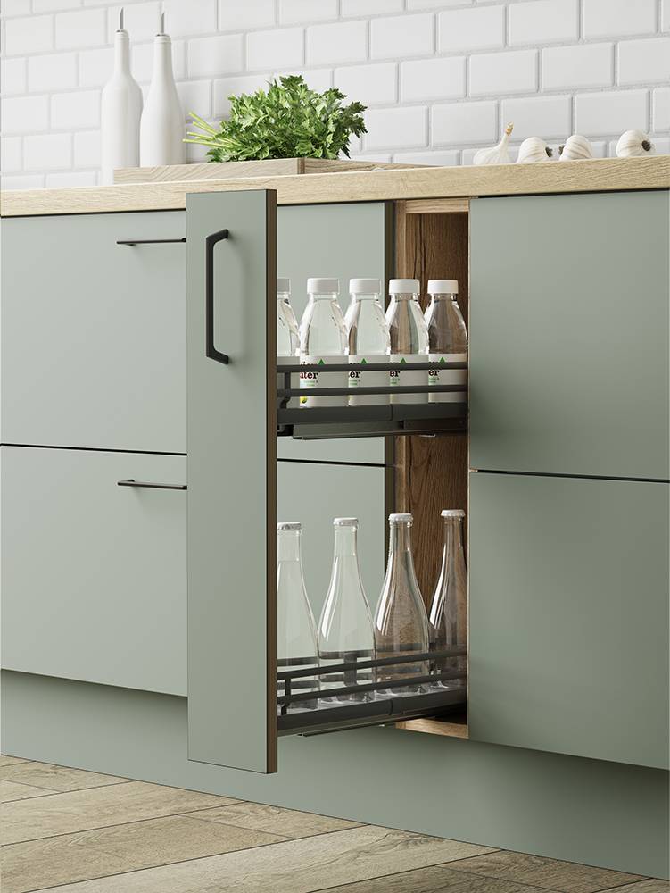 BASE PULL-OUT UNIT Innostor Plus to suit 150mm wide cabinet - 2 ...