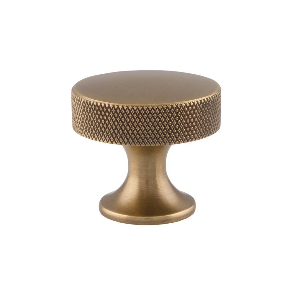 BERLIN KNURLED KNOB Cupboard Handle - 38mm diameter - 9 finishes (AW841) - Handle Heaven