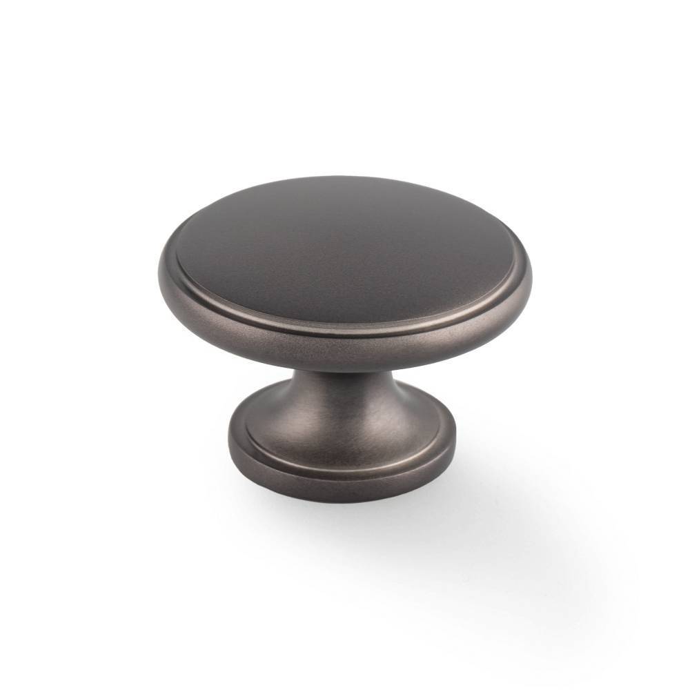 CAMBRIDGE ROUND KNOB Cupboard Handle - 38mm diameter - 9 finishes (AW849) - Handle Heaven