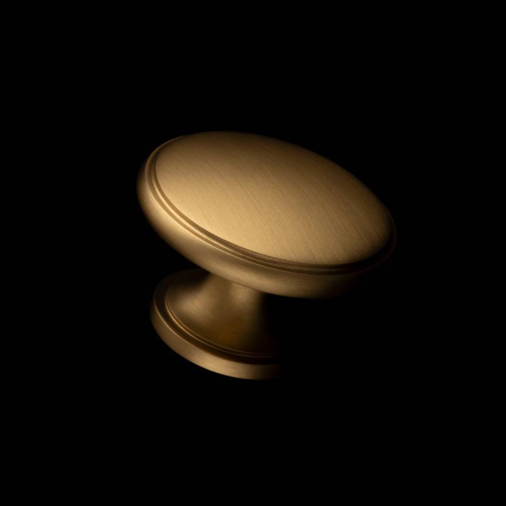 CAMBRIDGE ROUND KNOB Cupboard Handle - 38mm diameter - 9 finishes (AW849) - Handle Heaven