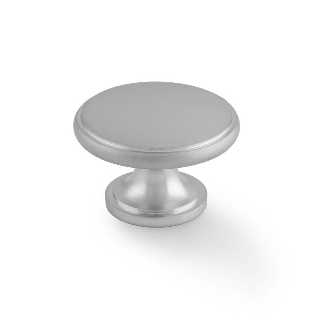 CAMBRIDGE ROUND KNOB Cupboard Handle - 38mm diameter - 9 finishes (AW849) - Handle Heaven