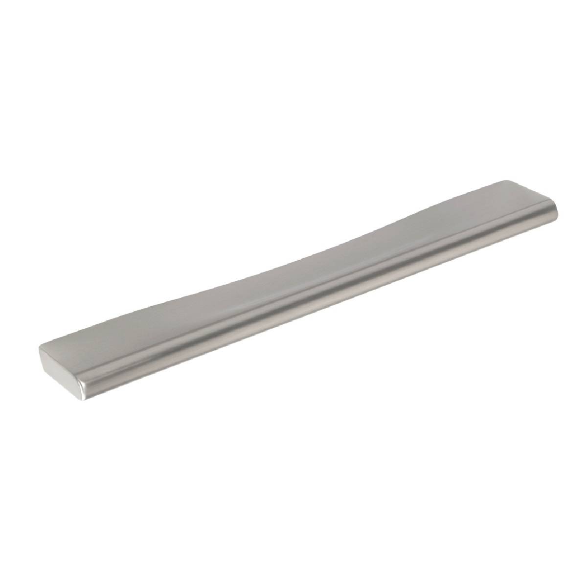 CHEADLE BLOCK PULL Cupboard Handle - 2 sizes - BRUSHED S/STEEL EFFECT ...