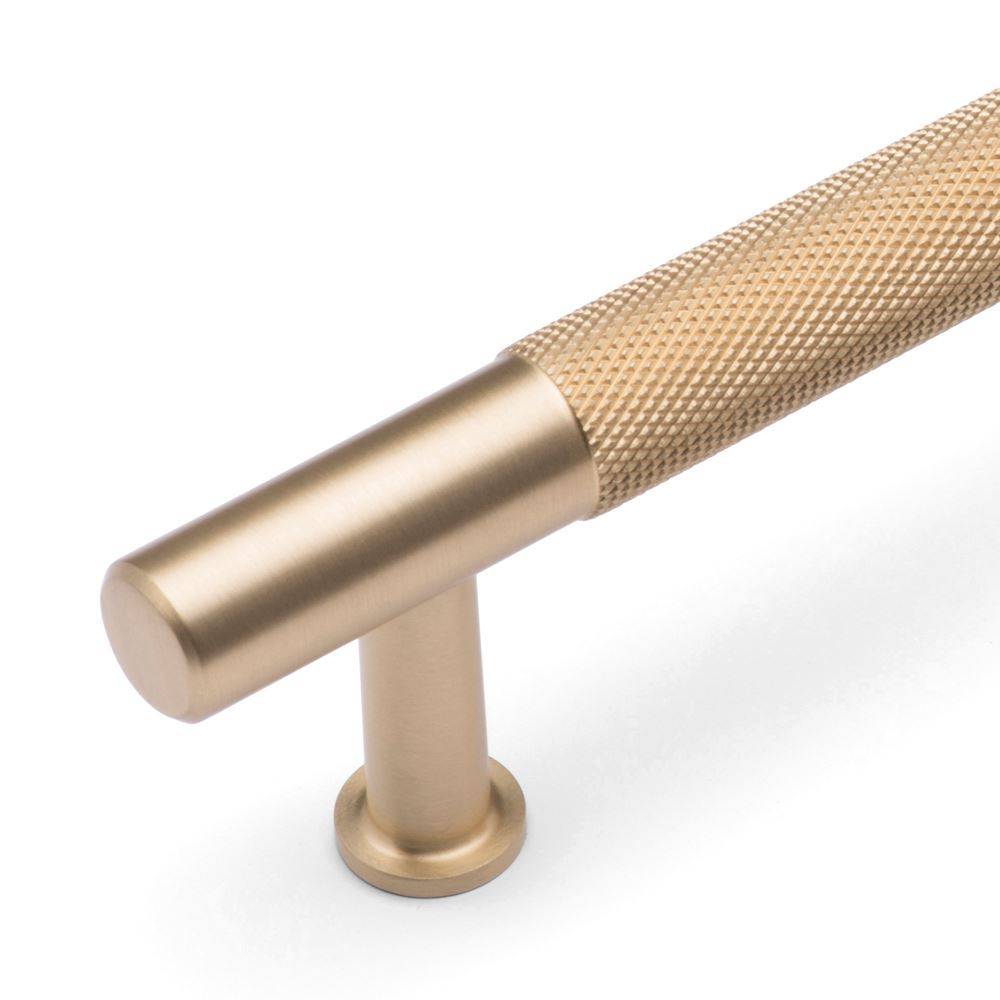 FENDER KNURLED T Bar Cupboard Handle - 2 sizes - 4 finishes ECF FF13960 ...