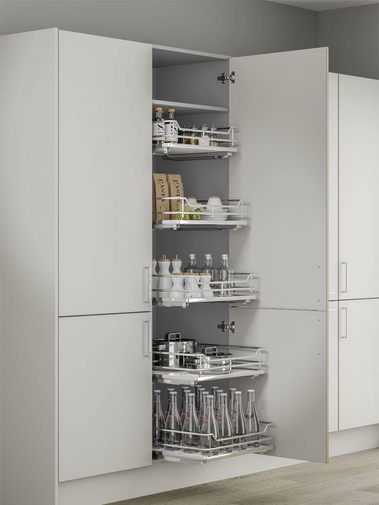 INDIVIDUAL PULL-OUT ORGANISER BASKET Innostor Plus Range in 8 cabinet ...