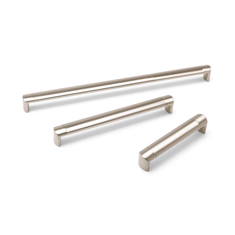 OVAL TUBE Aluminium D Cupboard Handle - 8 sizes - 2 finishes ECF FF617 ...