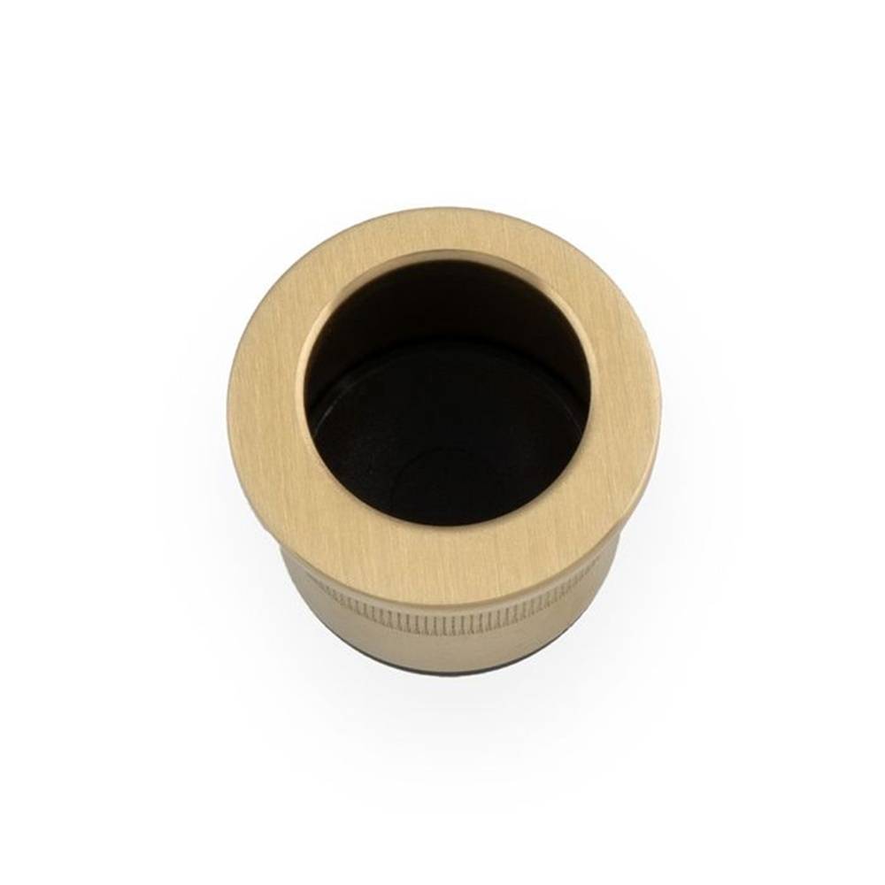 ROUND SLIDING DOOR EDGE RECESSED FINGER PULL Cupboard Handle - 7 ...