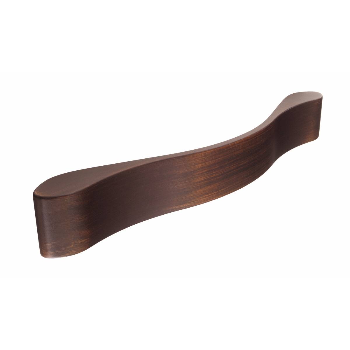 SHOREDITCH WAVE BOW Cupboard Handle - 160mm h/c size - 2 finishes PWS ...