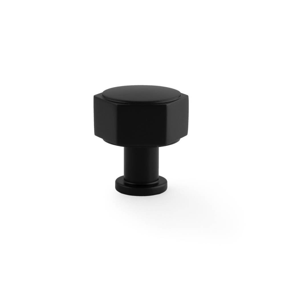 VESPER HEX KNOB Cupboard Handle - 2 diameter sizes - 7 finishes (AW828 ...