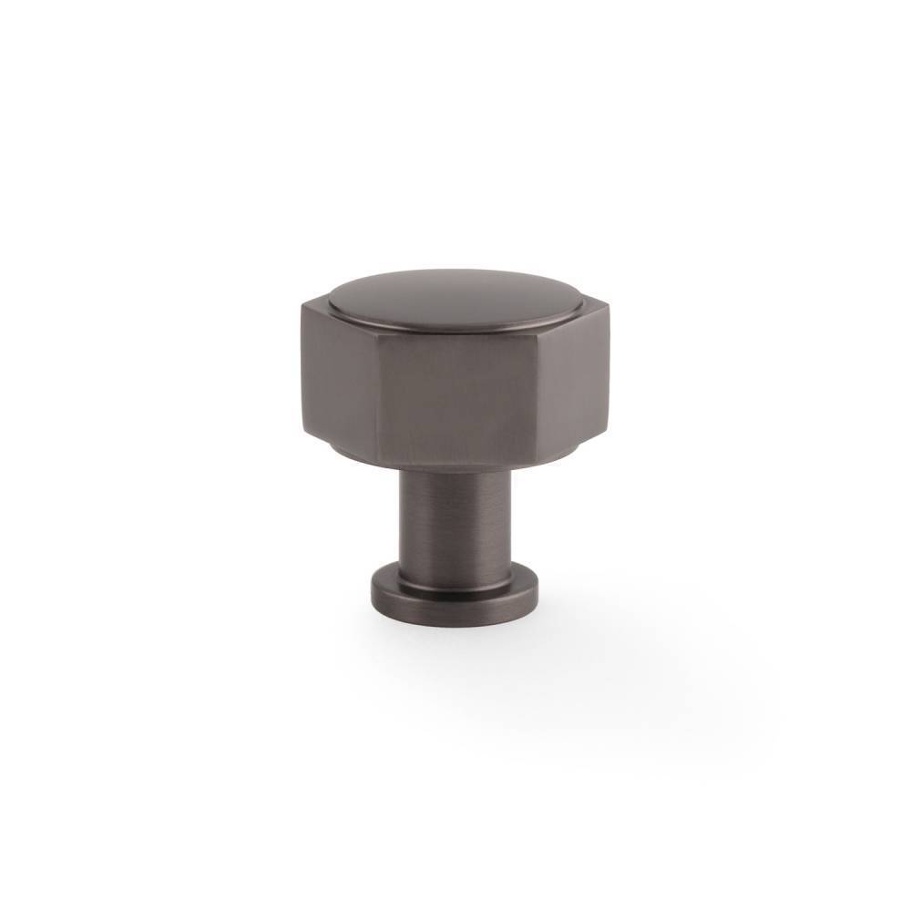 VESPER HEX KNOB Cupboard Handle - 2 diameter sizes - 7 finishes (AW828 ...