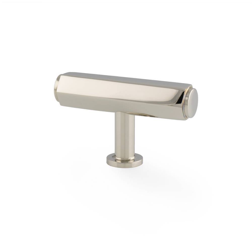 VESPER HEX T KNOB Cupboard Handle - 55mm long - 7 finishes (AW829) - Handle Heaven